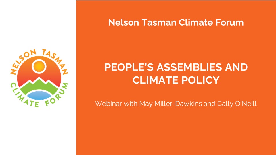 Citizens' Assemblies and a path forward in New Zealand - Nelson Tasman ...
